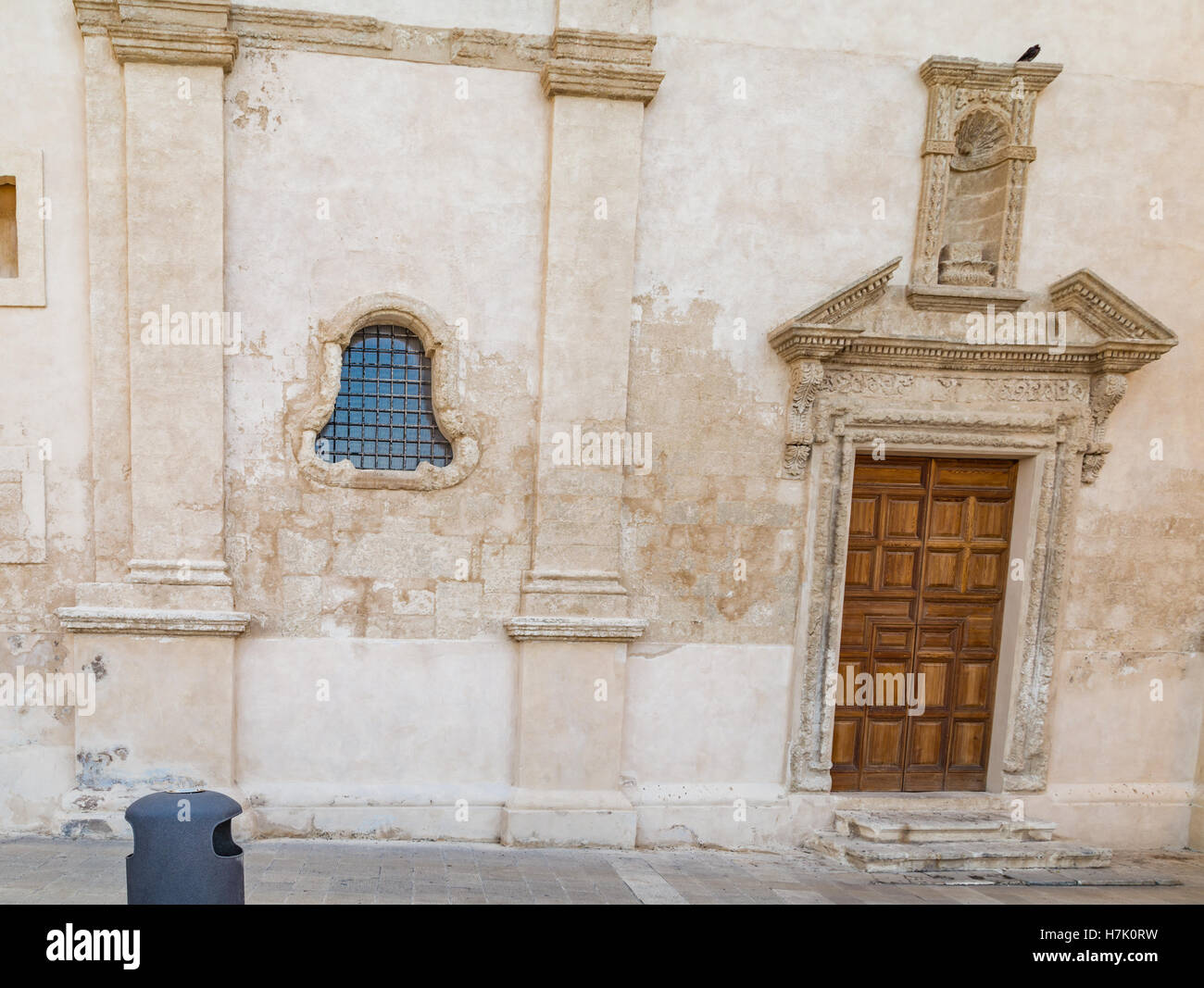 Ancient village church in southern Italy Stock Photo - Alamy
