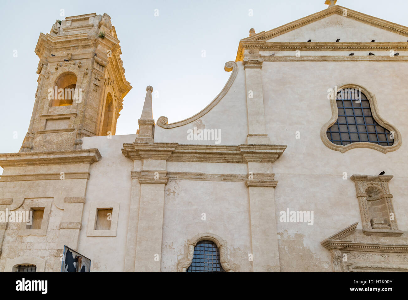 Ancient village church in southern Italy Stock Photo - Alamy