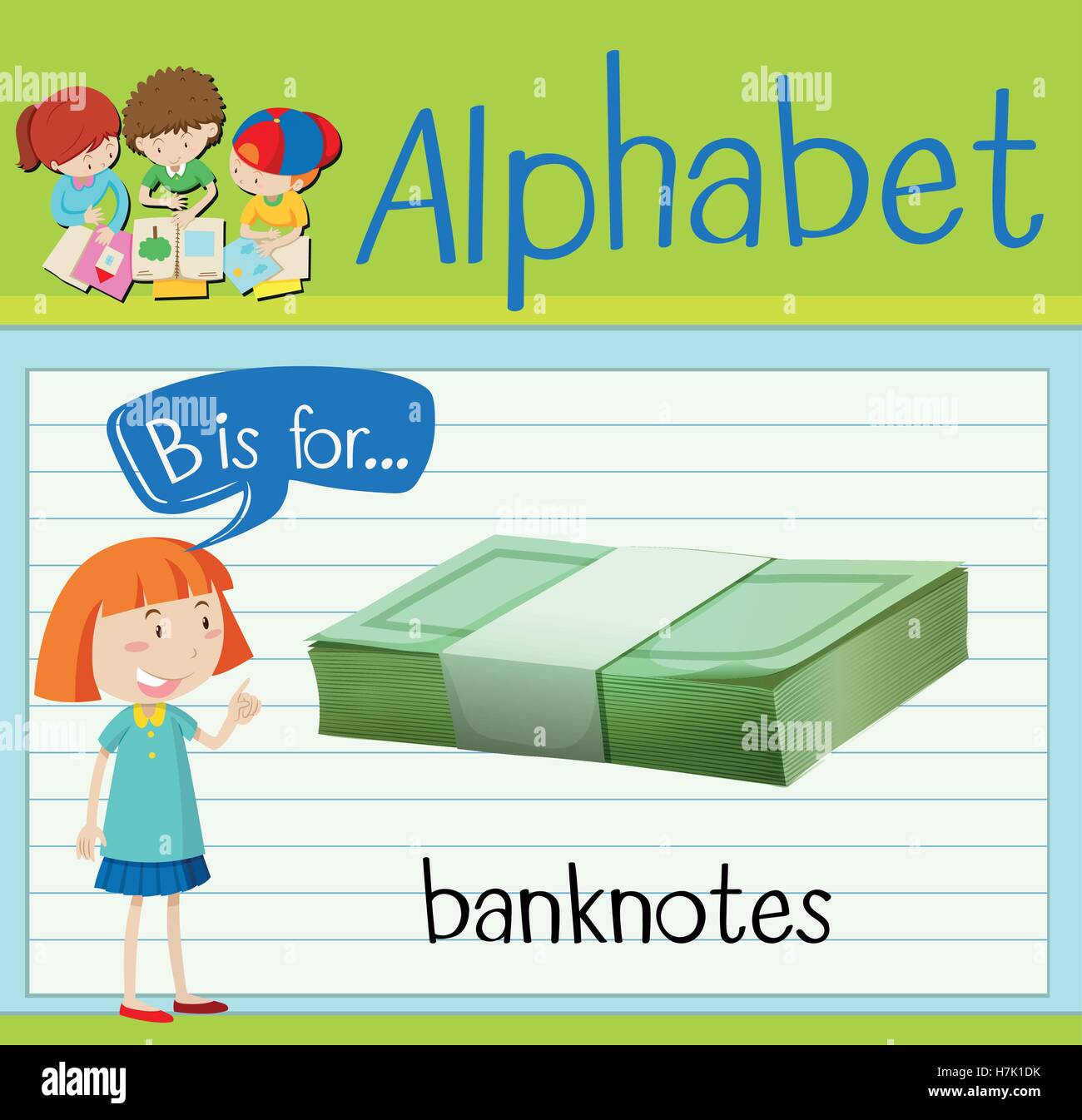 English cash Stock Vector Images - Alamy