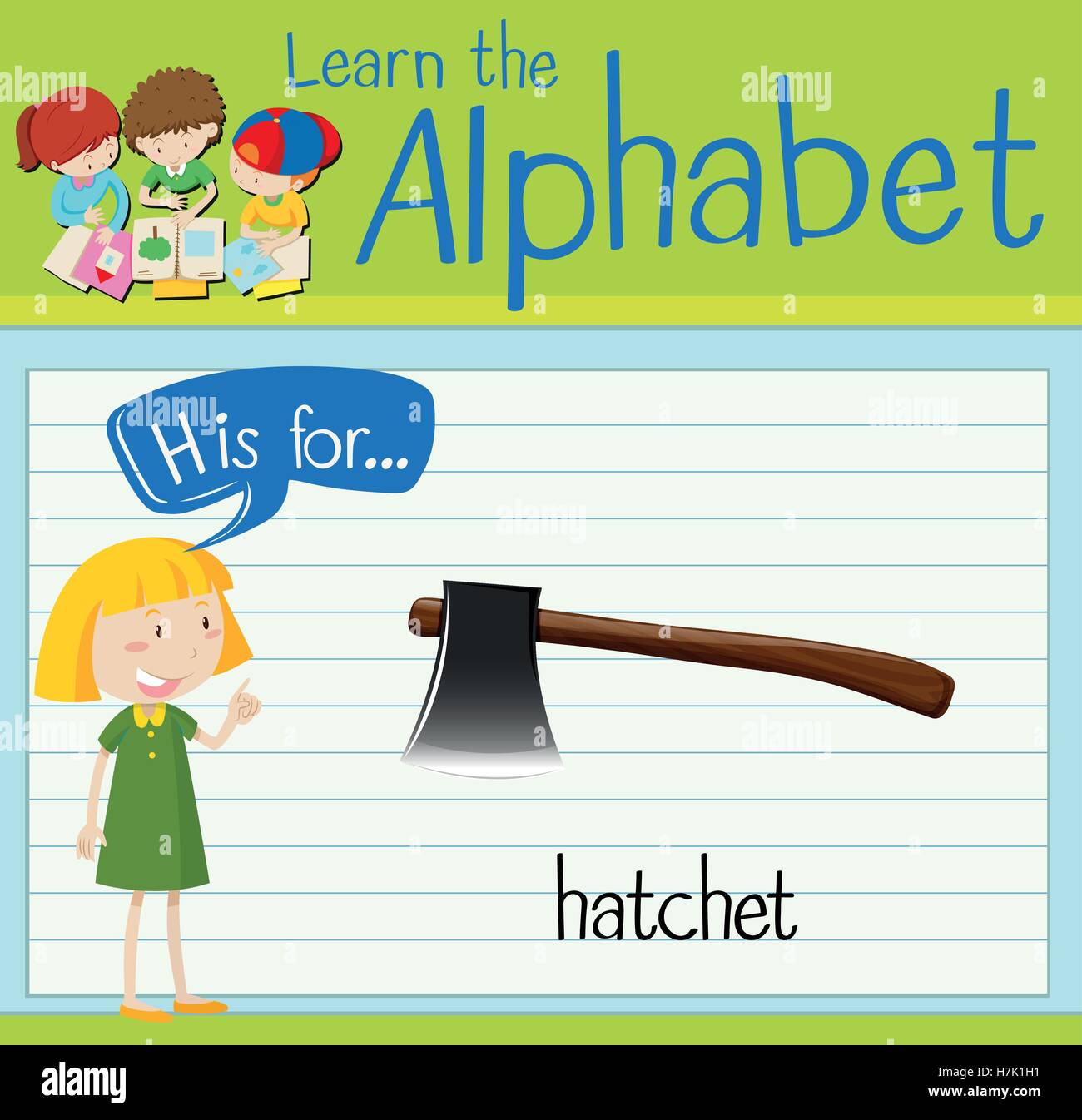 Hatchet image Stock Vector Images - Alamy