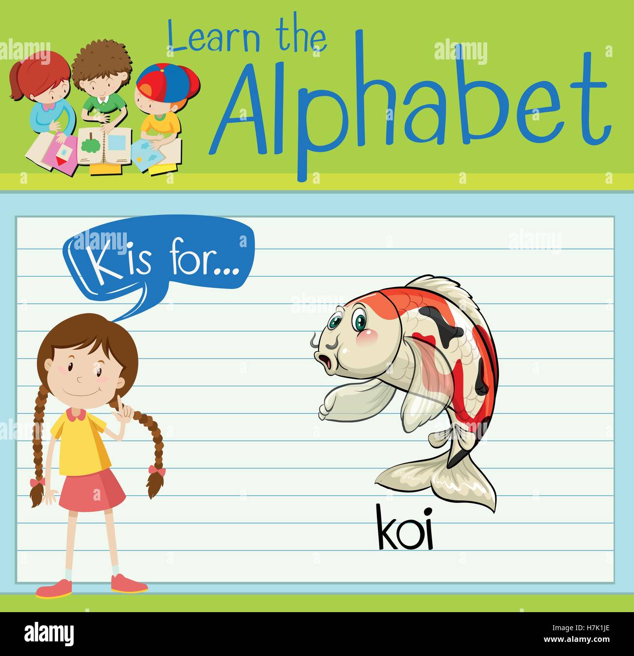 Koi alphabet hi-res stock photography and images - Alamy