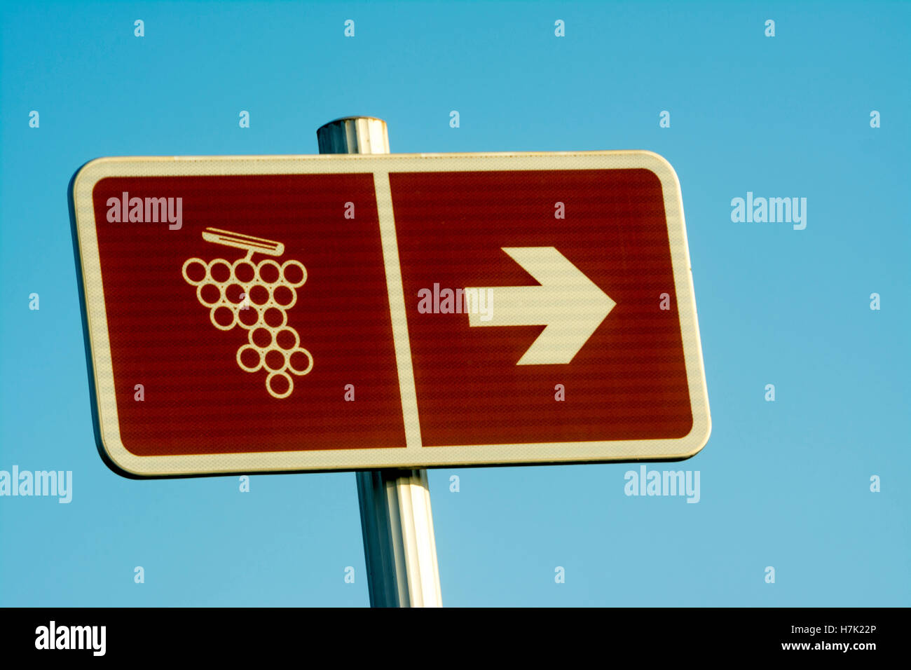 Grapes Sign High Resolution Stock Photography and Images - Alamy