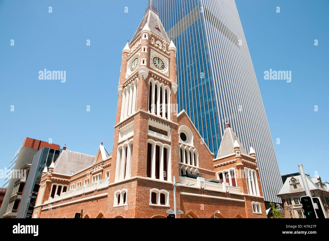 Perth town hall clock hi-res stock photography and images - Alamy