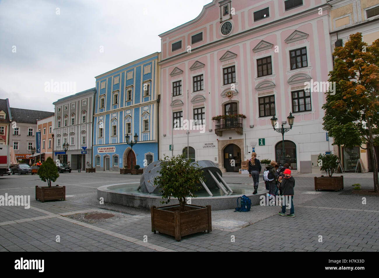 Enns city centre. Upper Austria, Austria Stock Photo - Alamy