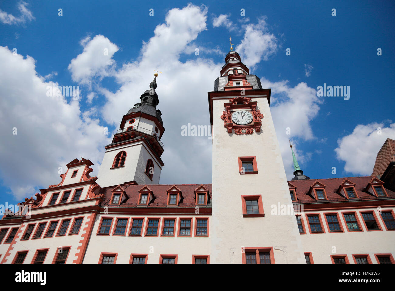 Chemnitz Altes Rathaus Neumarkt Old Town Hall Stock Photo - Alamy