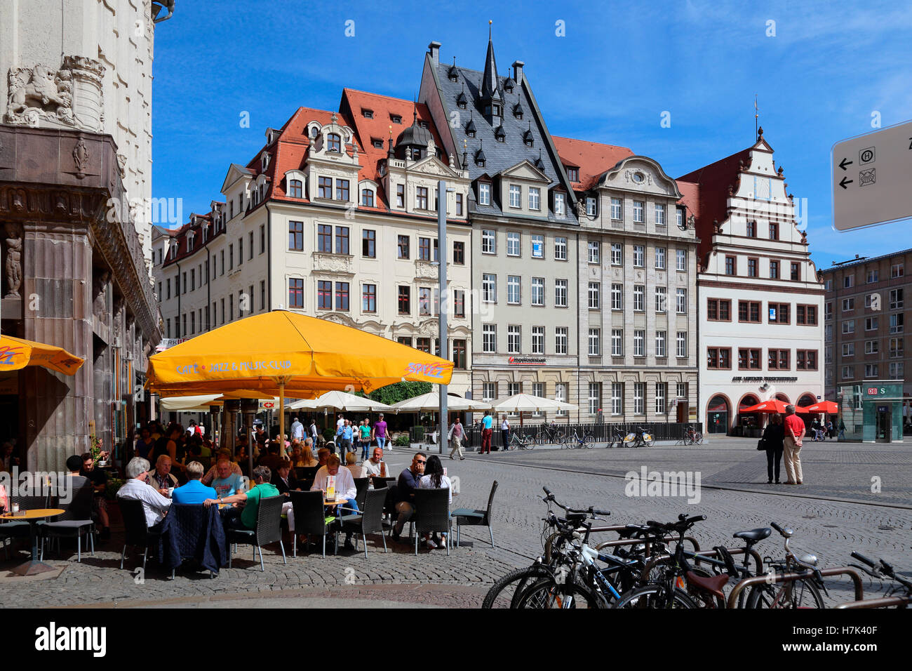 Leipzig markt hi-res stock photography and images - Alamy