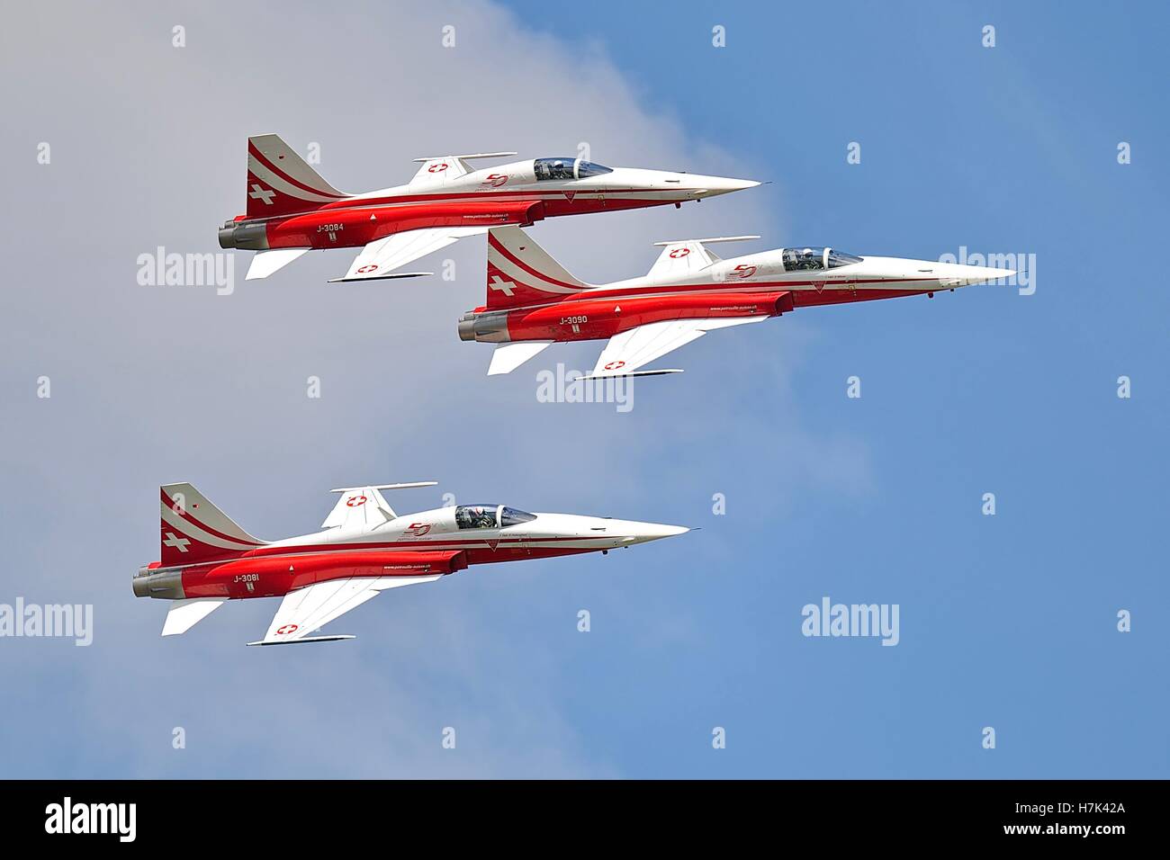 Patrouille suisse aerobatic display team hi-res stock photography and ...