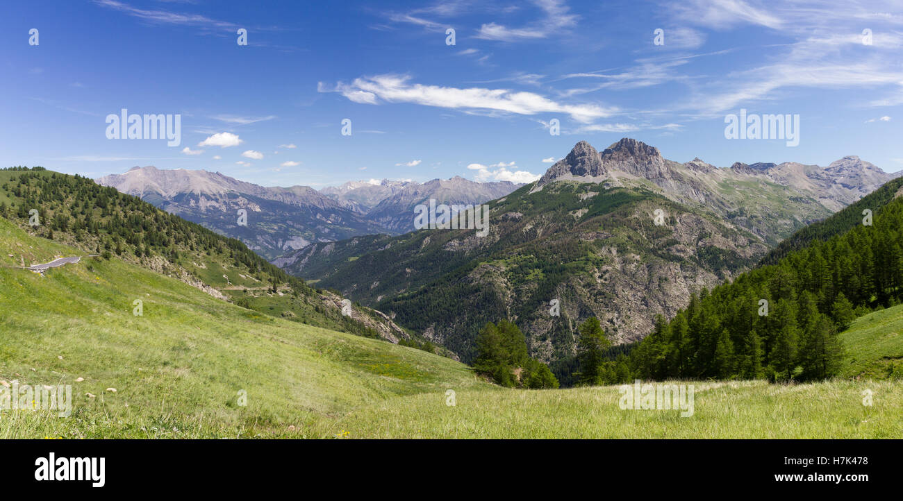 Col du Allos Stock Photo - Alamy