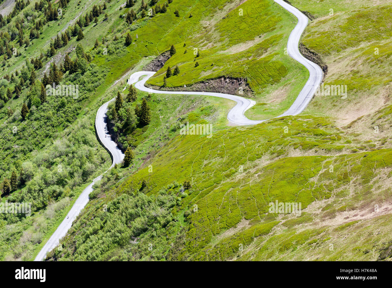 Col du Glandon Stock Photo - Alamy