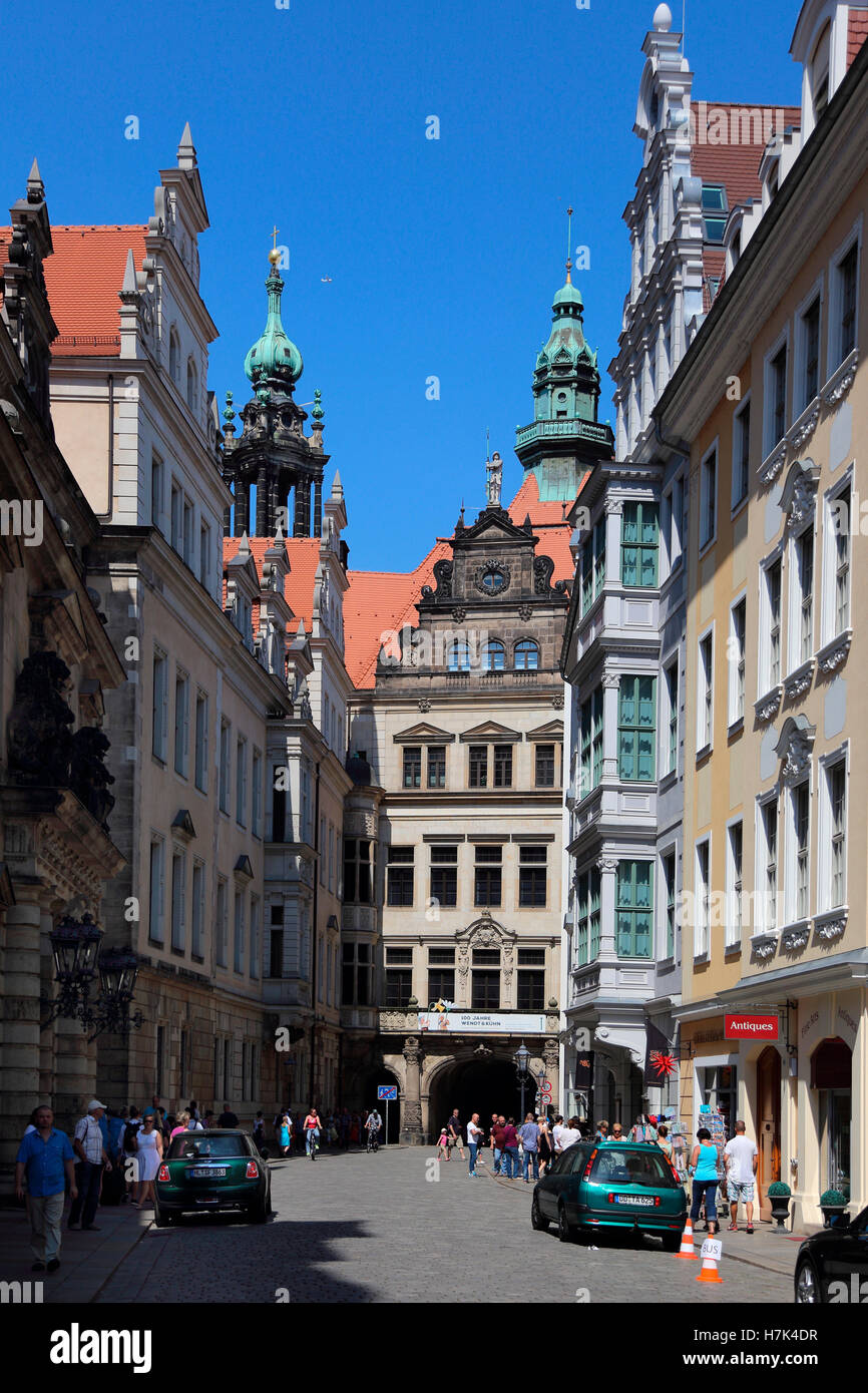 Dresden Castle Residenzschloss Stock Photo - Alamy