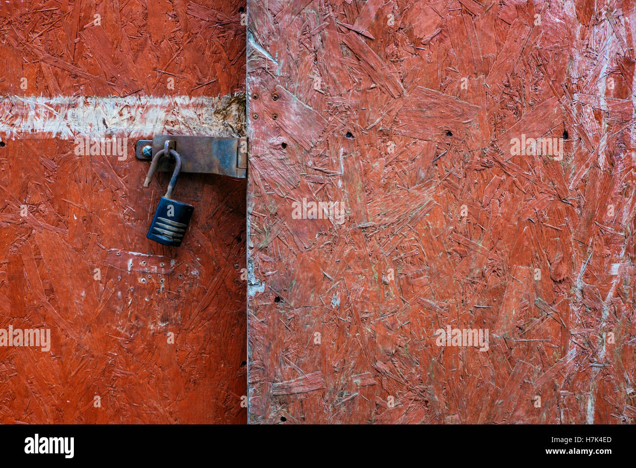 Gate, Lock, Town, Portree, Isle of Skye, Scotland Stock Photo - Alamy