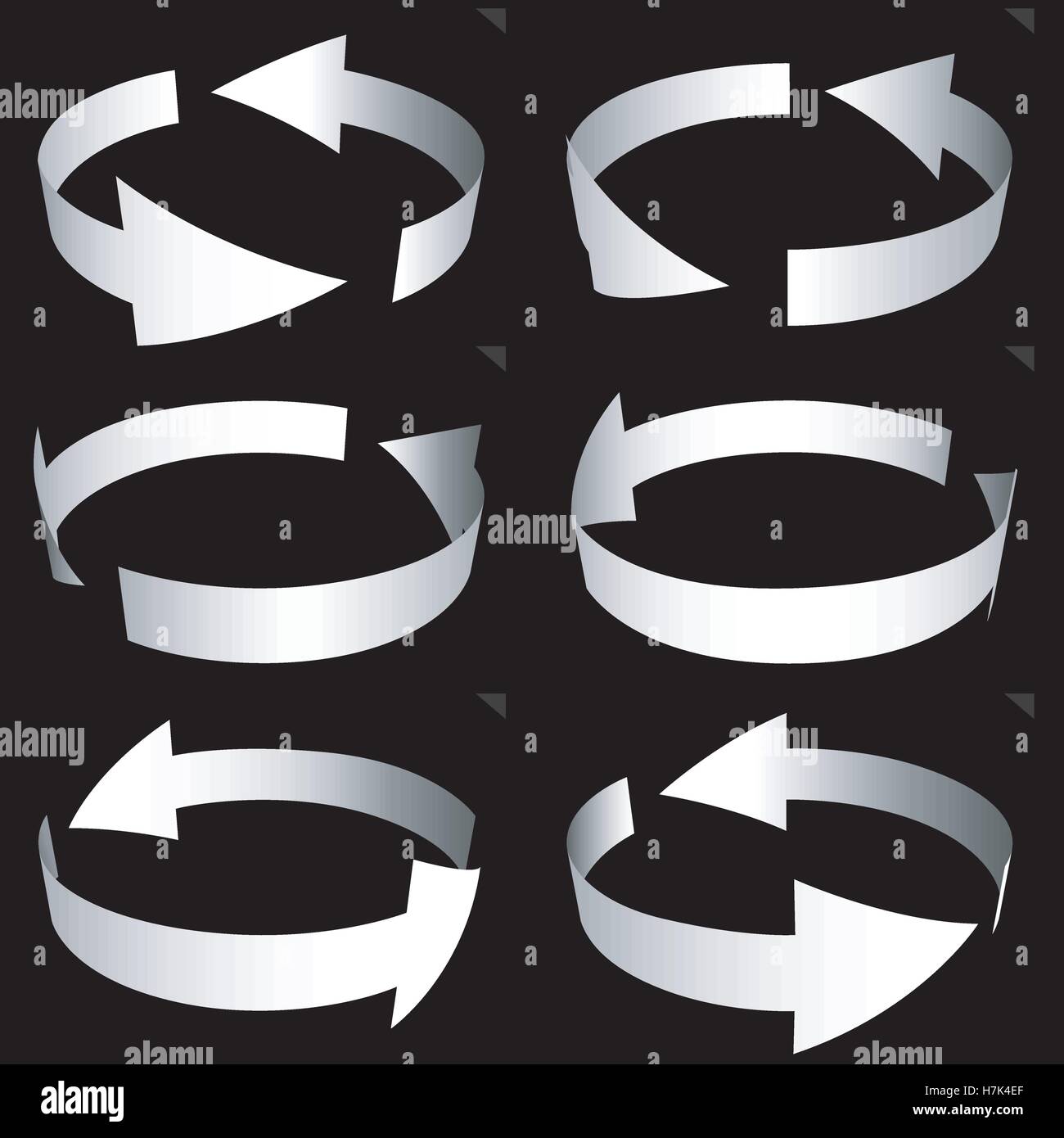 Rotating arrow hi-res stock photography and images - Alamy