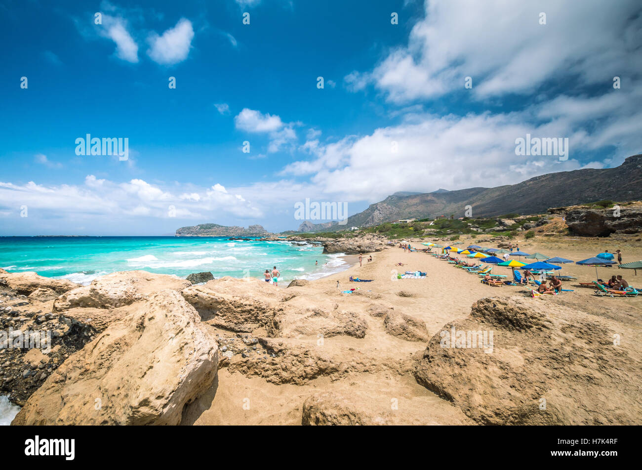 Falassarna beach hi-res stock photography and images - Alamy