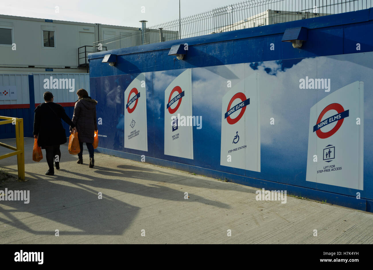 Nine elms underground station hi-res stock photography and images - Alamy