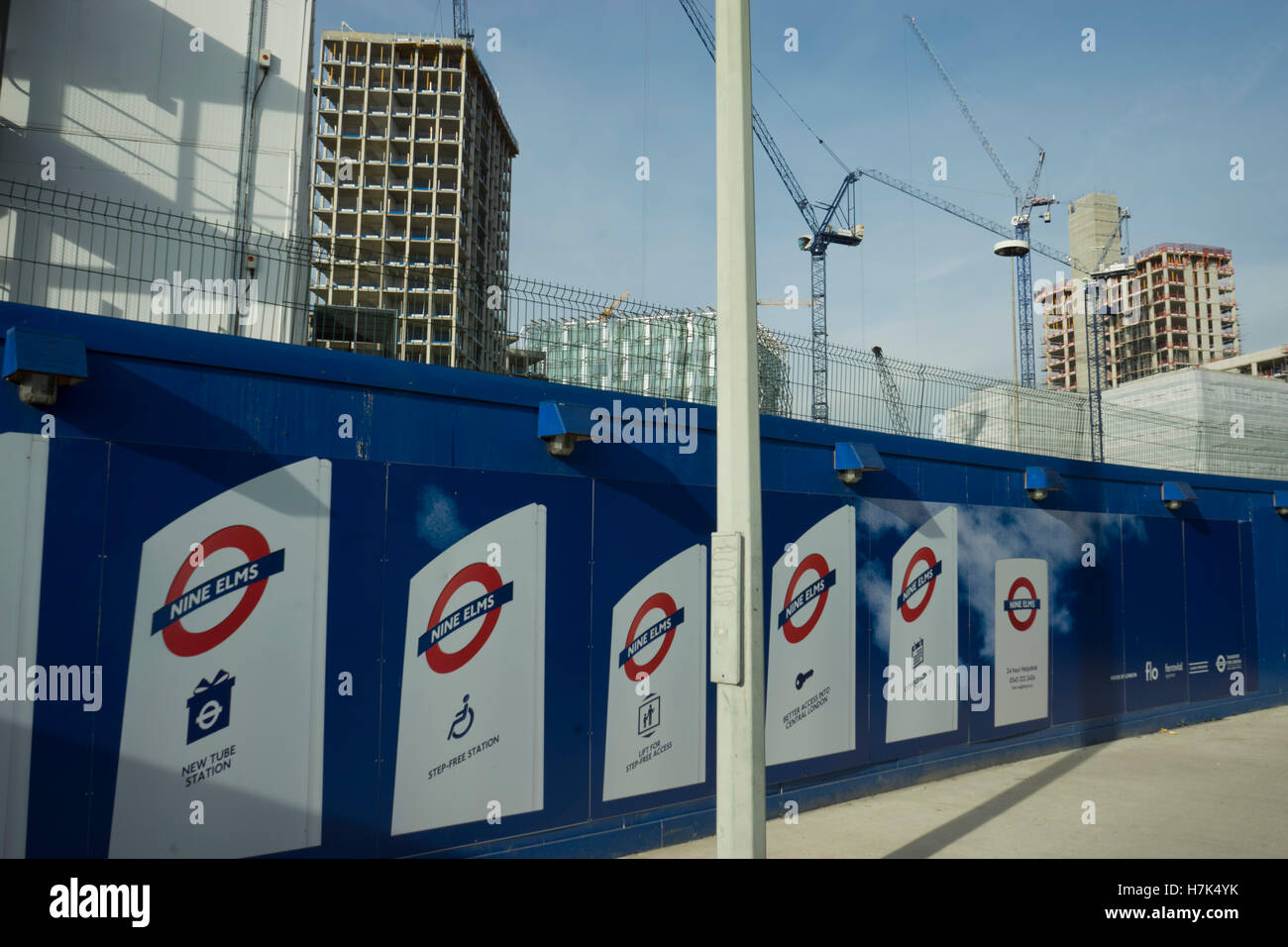 Nine elms underground station hi-res stock photography and images - Alamy