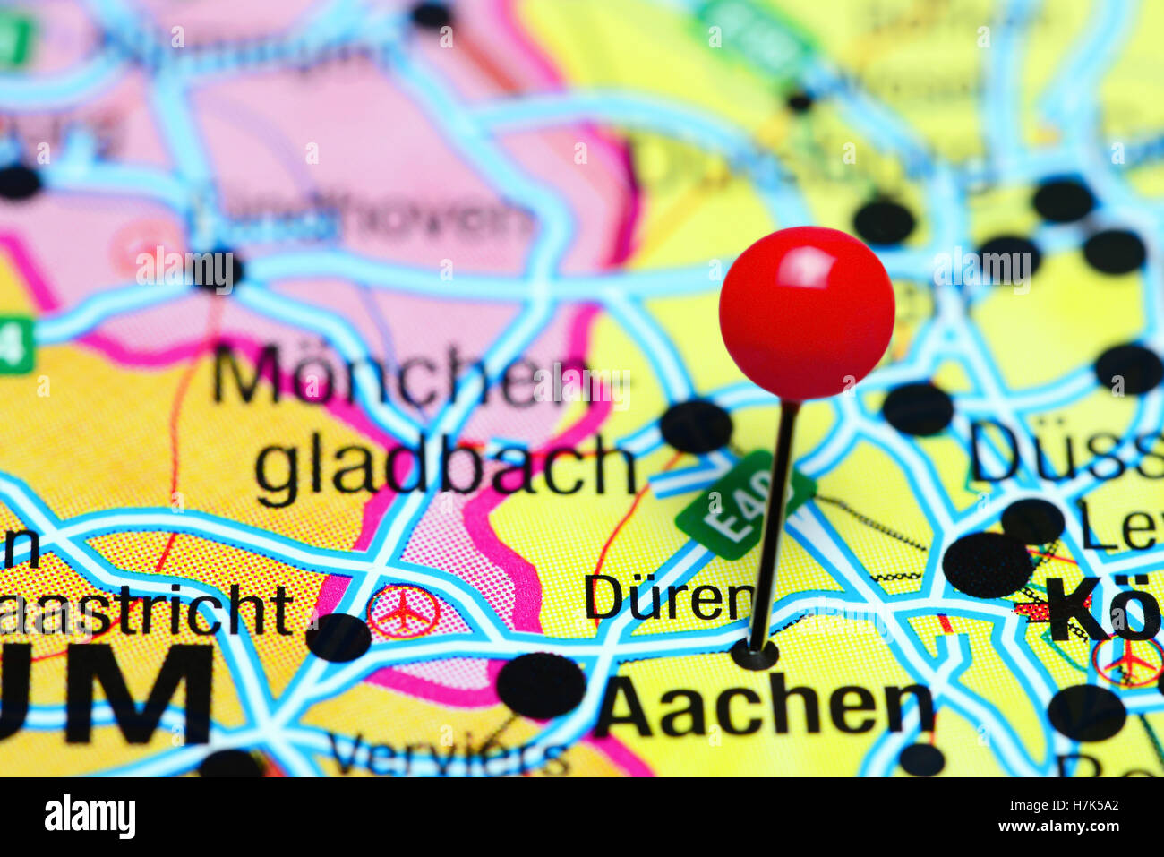 Duren map hi-res stock photography and images - Alamy