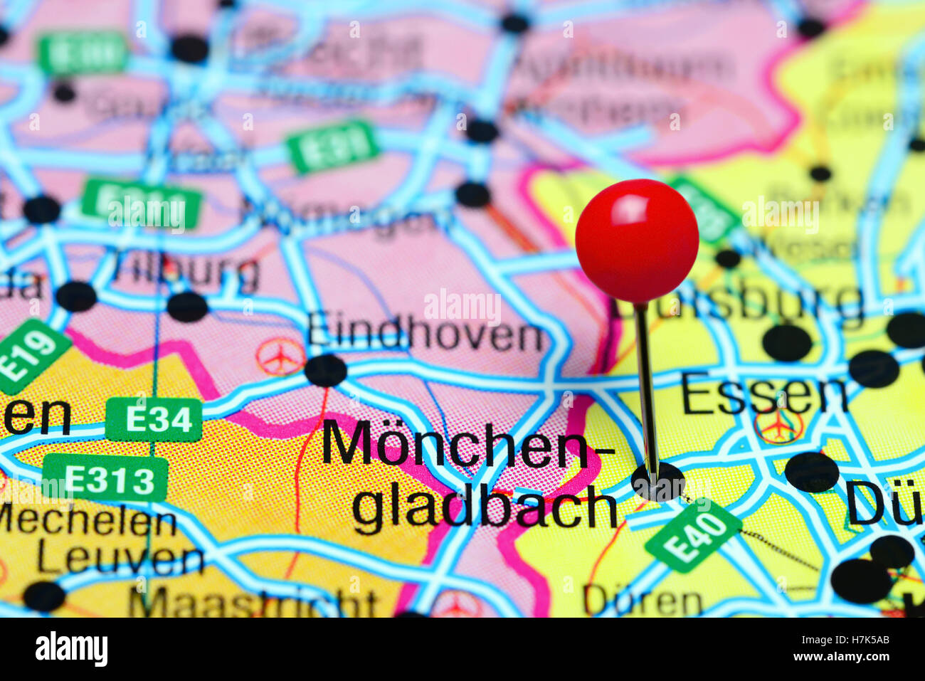 Map of monchengladbach hi-res stock photography and images - Alamy