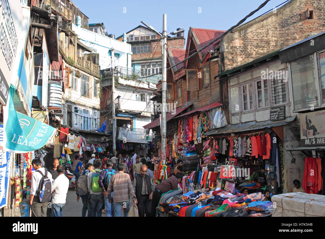 Lower bazar shimla himachal pradesh hi-res stock photography and images ...