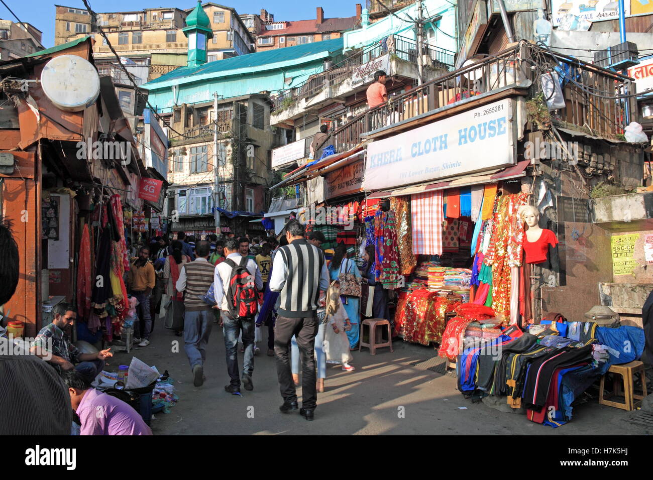 Lower bazar shimla himachal pradesh hi-res stock photography and images ...