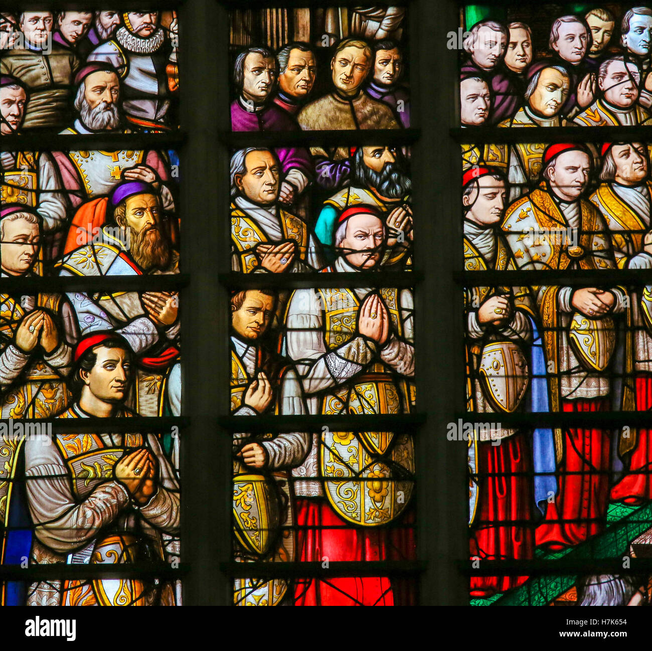 Promulgation of the dogma of the immaculate conception hi-res stock ...