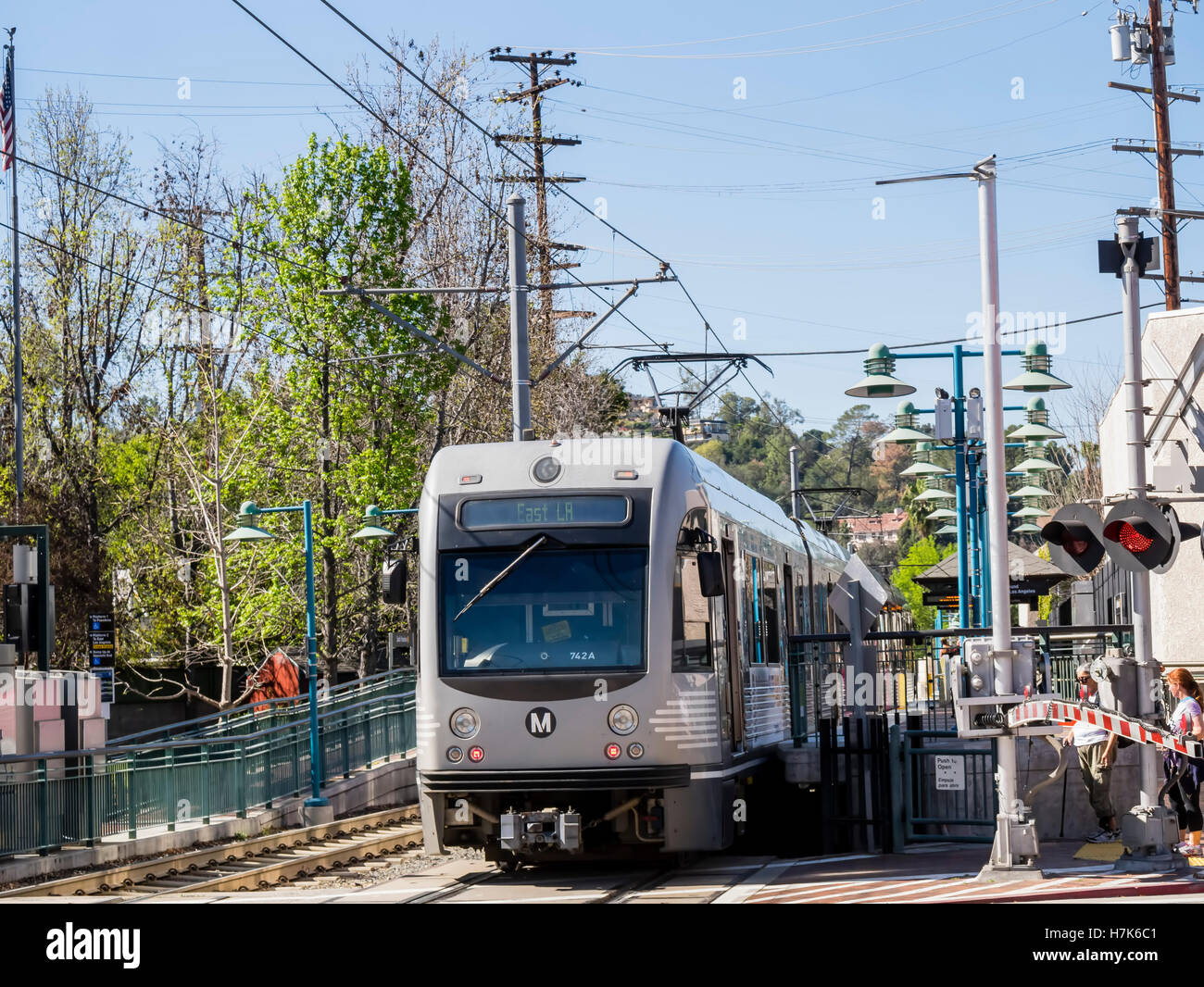 Los angeles metro gold line hi-res stock photography and images - Alamy