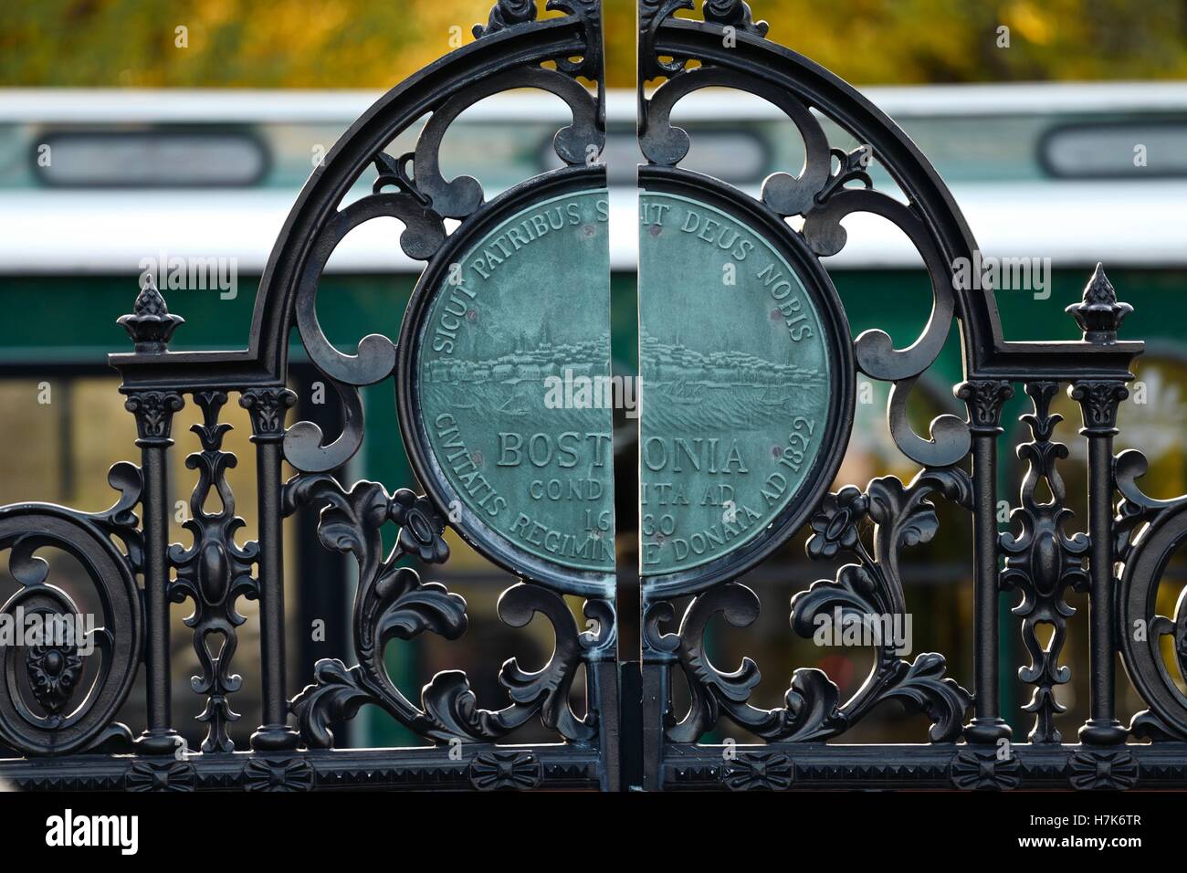 An iconic view of Boston Massachusetts Stock Photo - Alamy