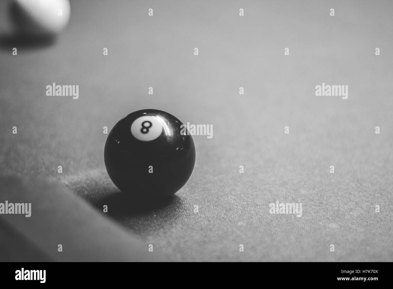 Photograph of some billiards plastic balls on table Stock Photo - Alamy