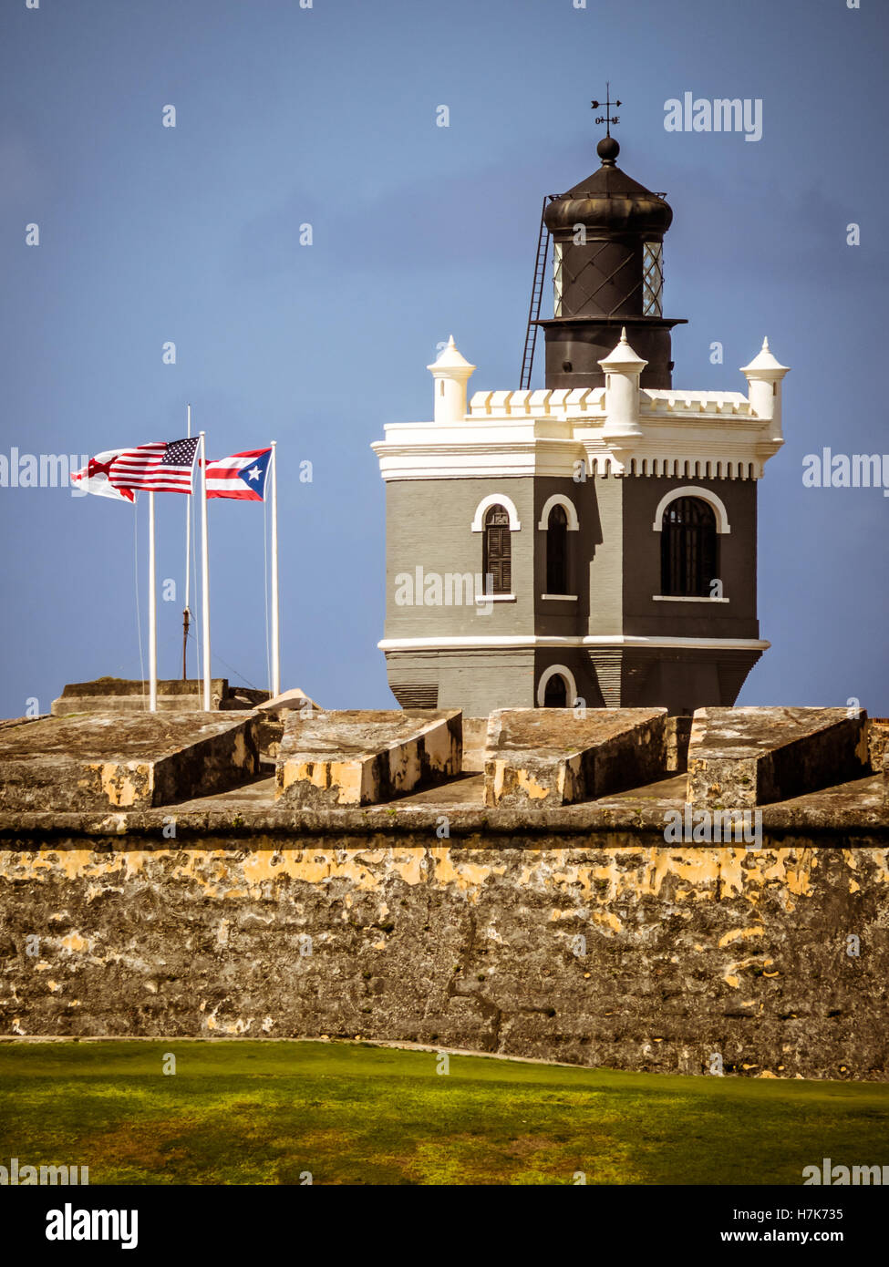 Castillo San Felipe del Morro in San Juan, Puerto Rico Stock Photo - Alamy