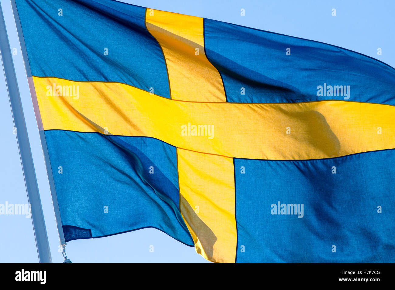 Svensk flagga hi-res stock photography and images - Alamy