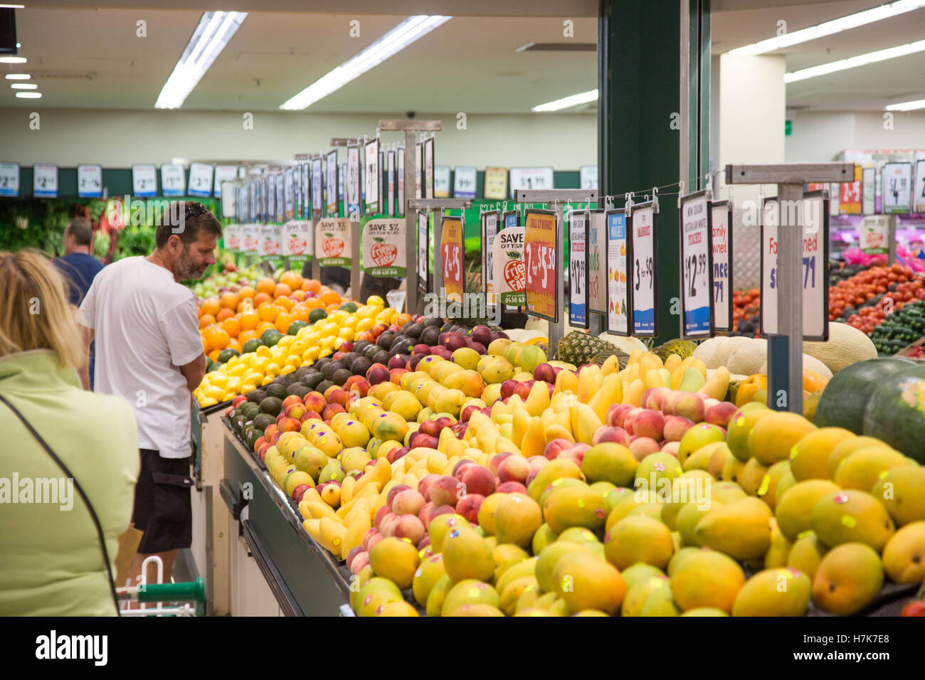 Australian supermarket fruit hi-res stock photography and images - Alamy