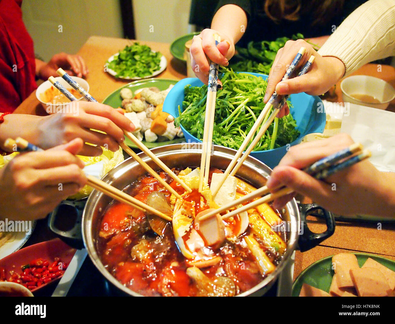 Hotpot dip hi-res stock photography and images - Alamy