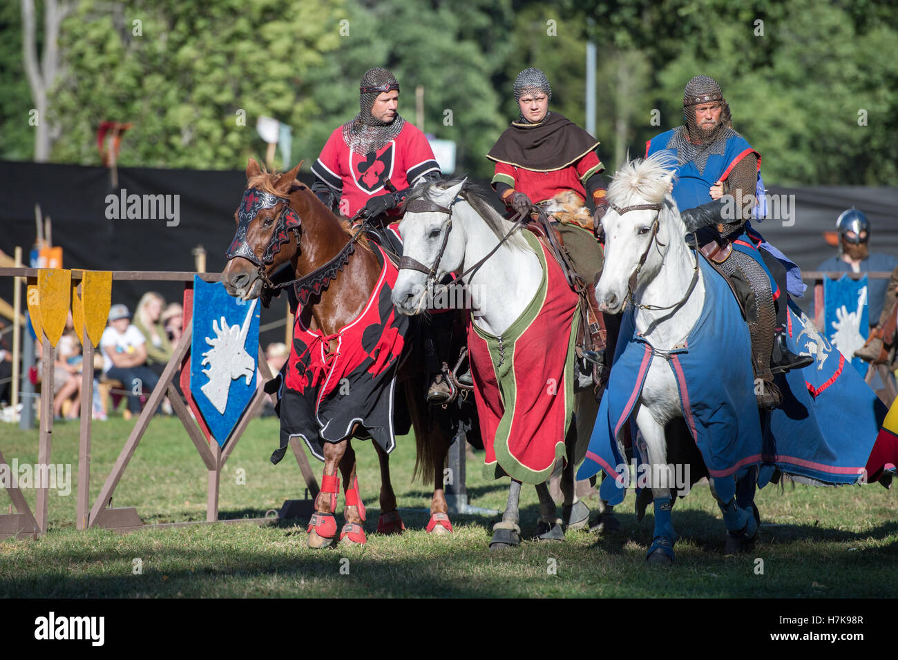 Medieval festival tournament in soderkoping soderkoping sweden ...