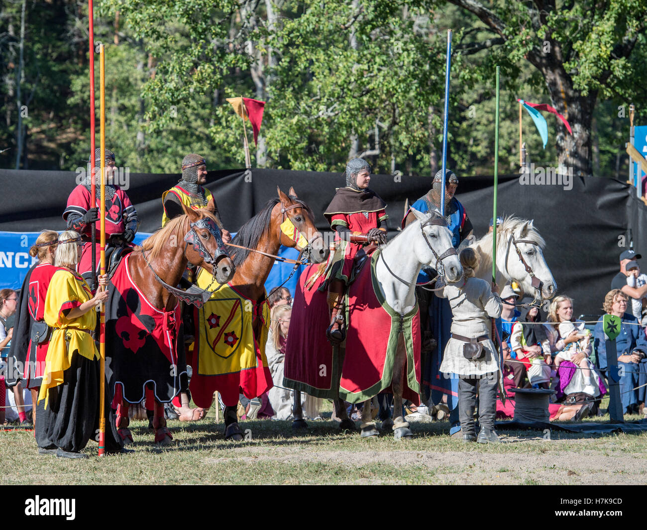 Medieval festival tournament in soderkoping soderkoping sweden ...