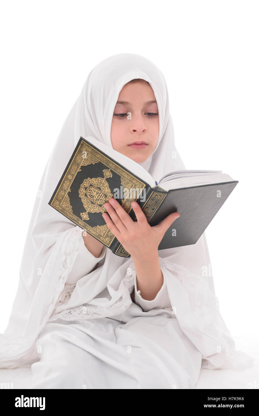 Read quran studying hi-res stock photography and images - Alamy