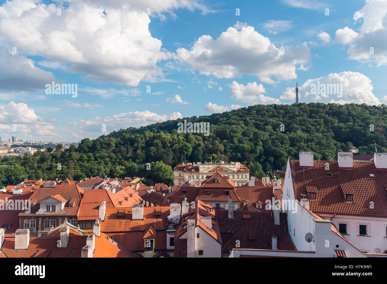 Petrin lookout tower, Prague Stock Photo - Alamy