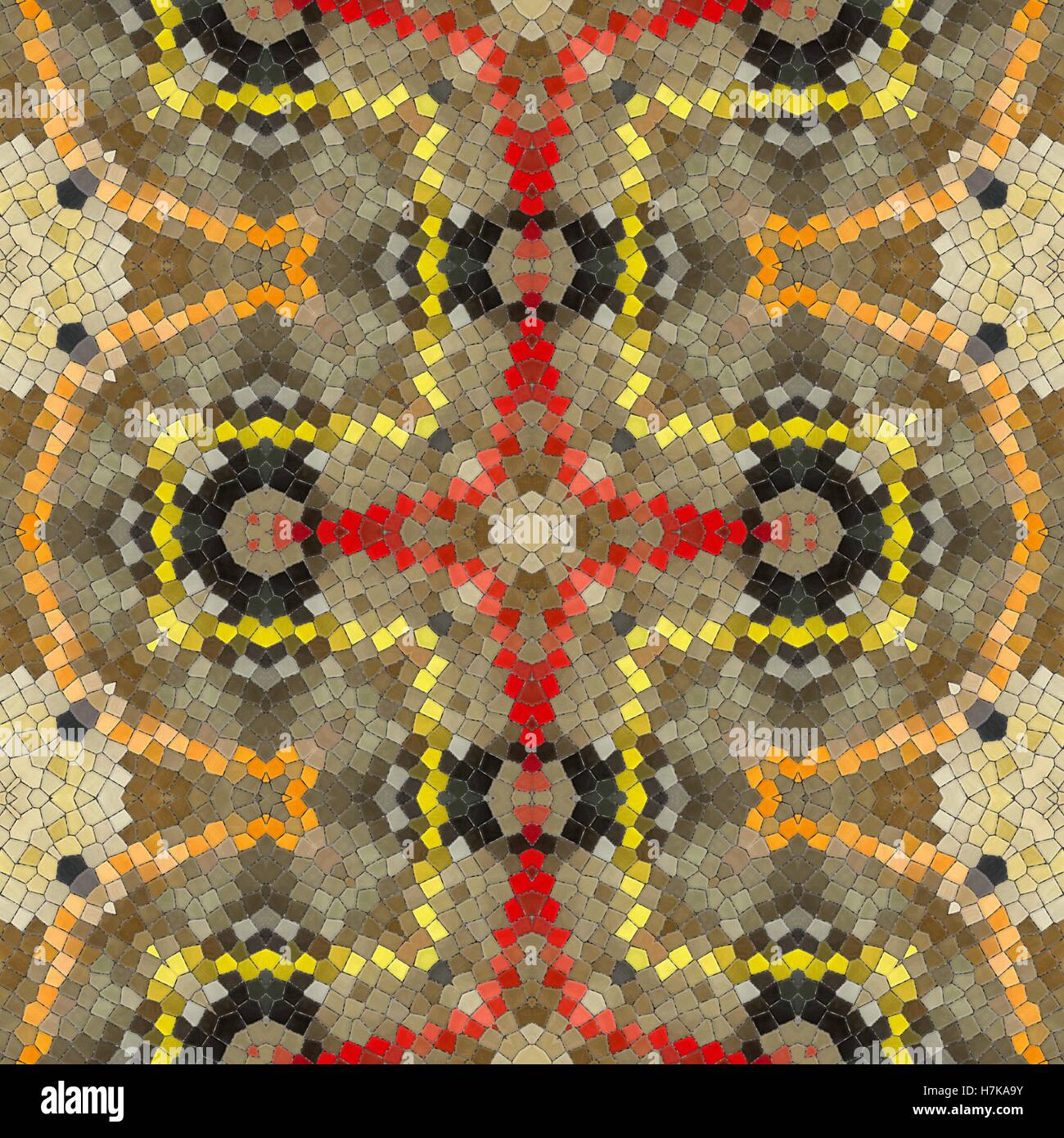 New seamless texture of abstract fabric. Arabic tile texture with ...