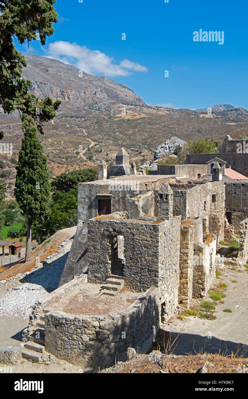 Griechenland, Kreta, Kloster Kato Moni Preveli Stock Photo - Alamy