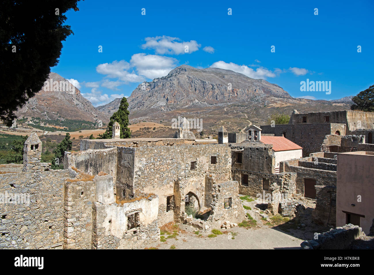 Griechenland, Kreta, Kloster Kato Moni Preveli Stock Photo - Alamy