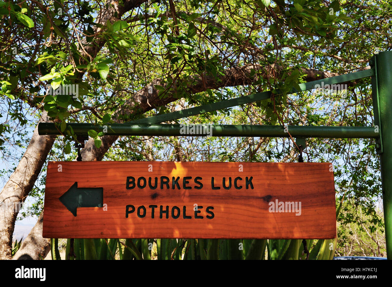 South Africa: view of the potholes and plunge pools of the Truer River ...