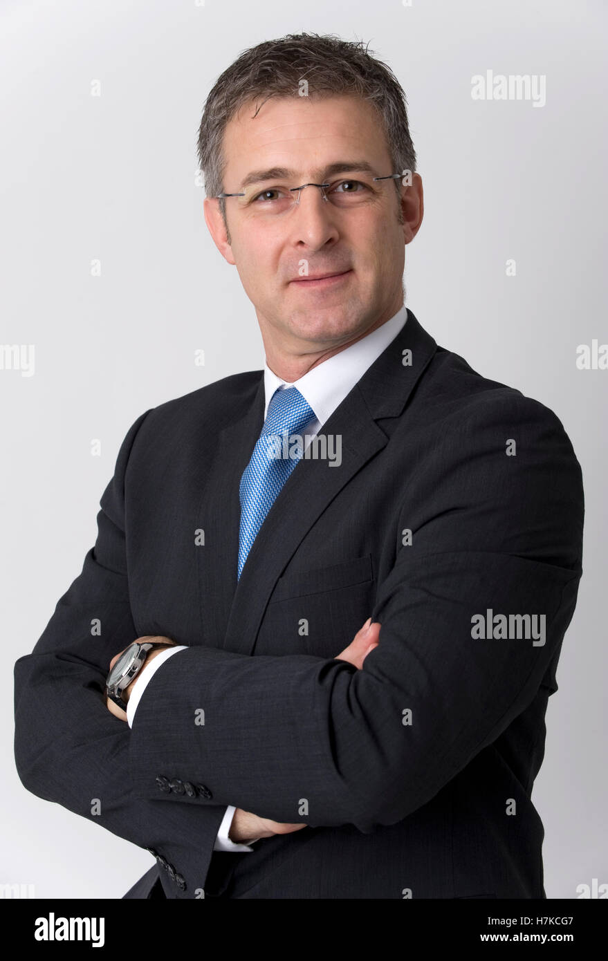 Business man, 40+, portrait Stock Photo - Alamy