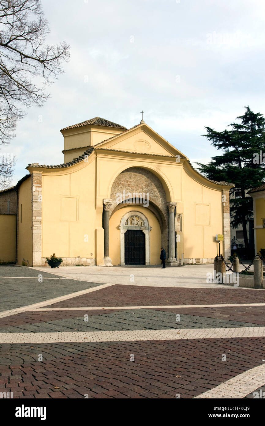 Church of Santa Sofia Benevento, Archeological Museum, Campania, Italy ...