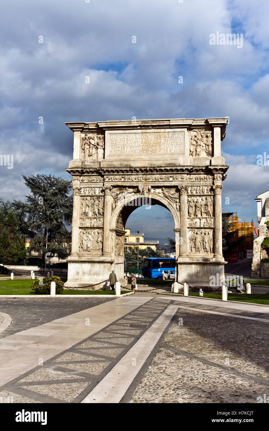 Trajan arch benevento hi-res stock photography and images - Alamy