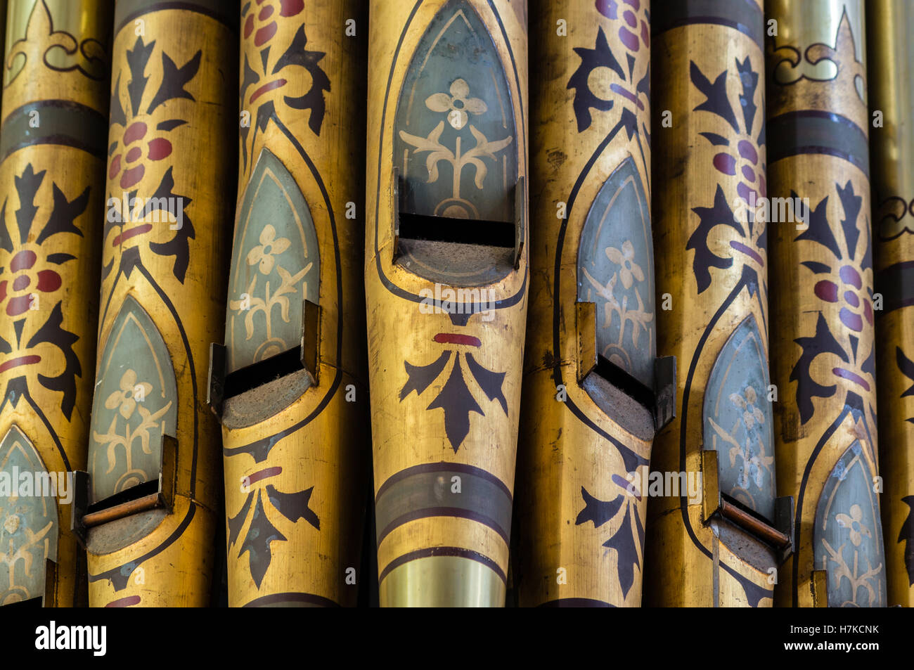 Organ pipes decorated hi-res stock photography and images - Alamy