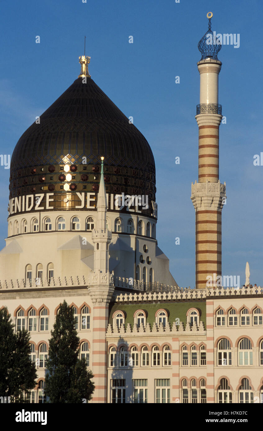 Former Yenidze cigarette factory, tobacco mosque, now office building ...