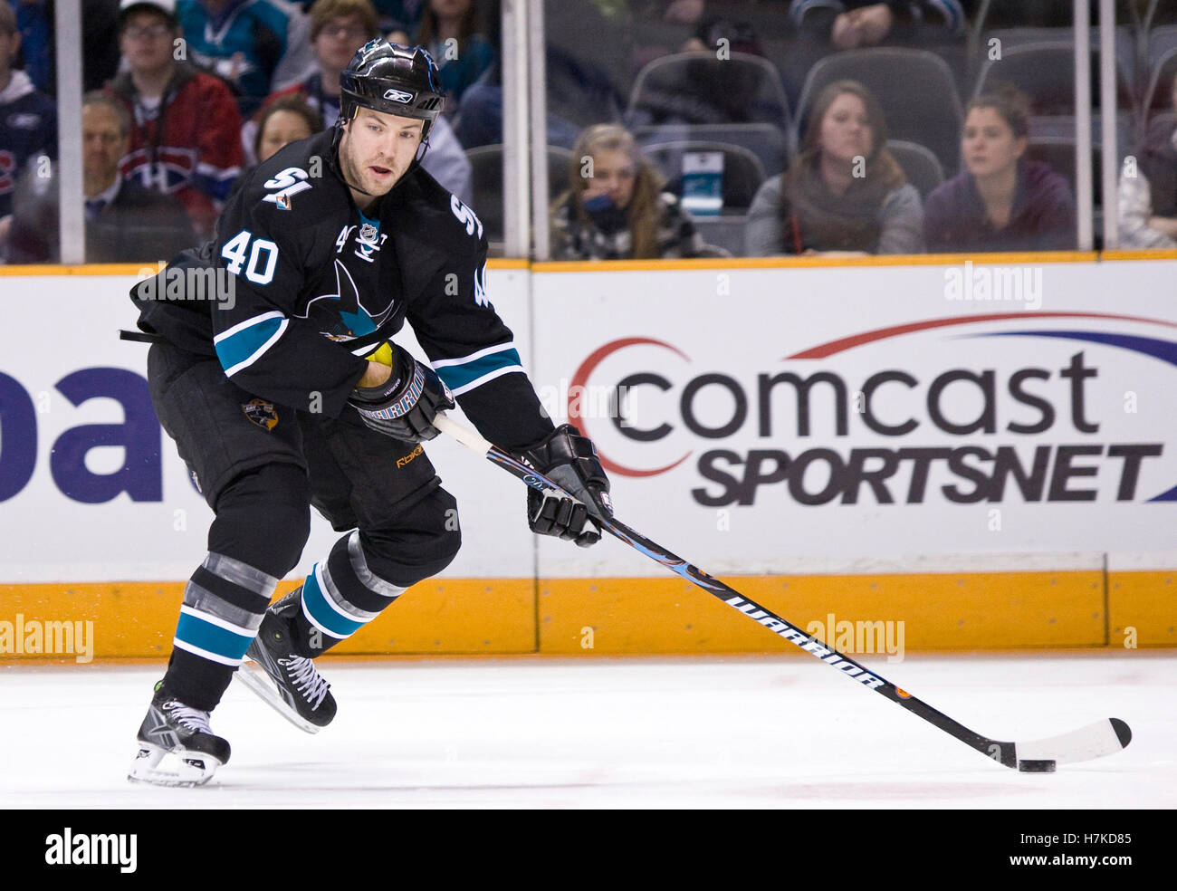 March 4, 2010; San Jose, CA, USA; San Jose Sharks defenseman Kent ...
