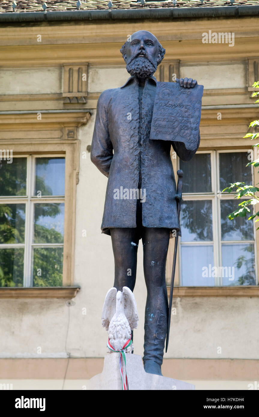 Statue of Count Batthyany Lajos, 1807-1849, Budapest, Hungary, Europe ...