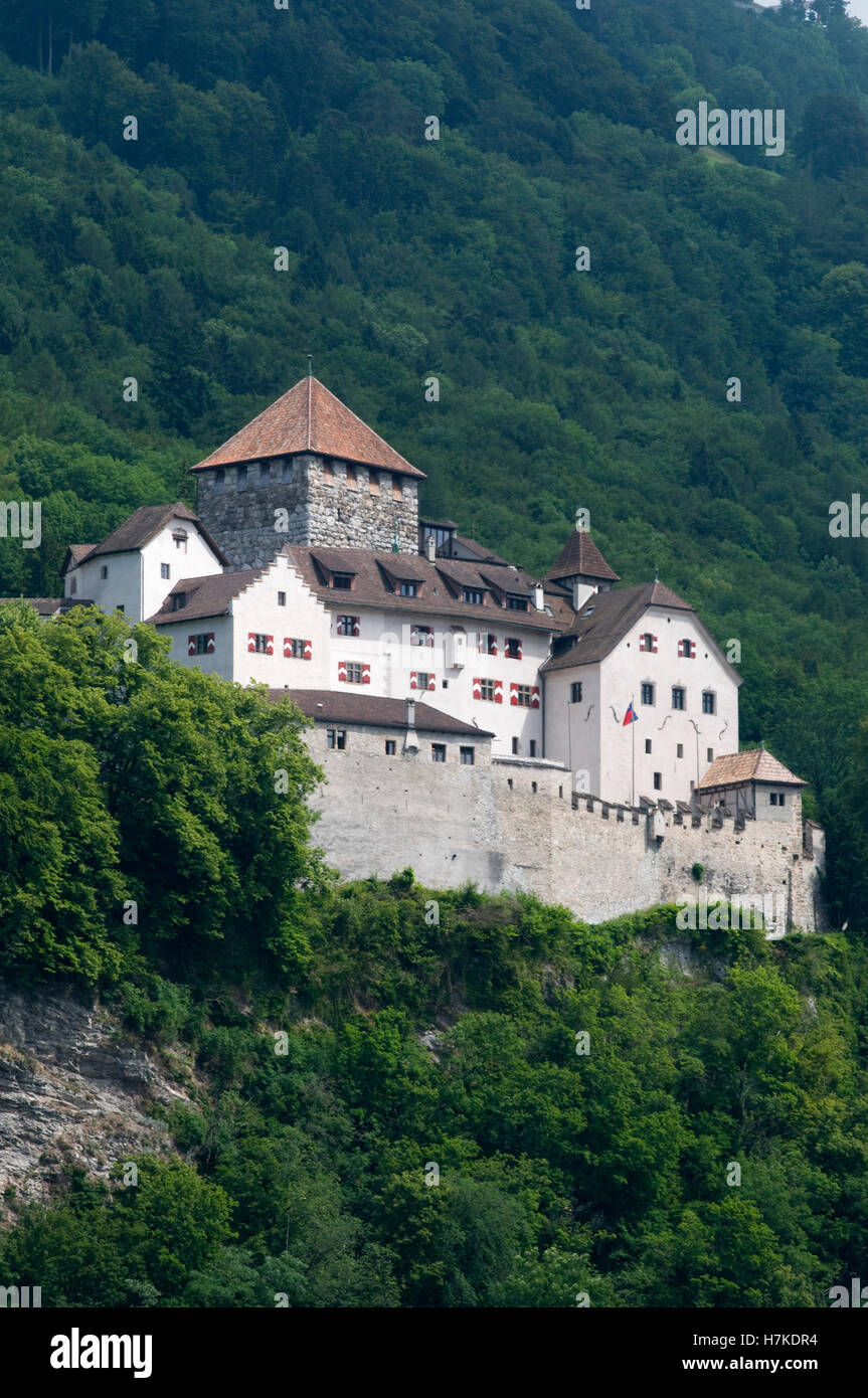 Liechtenstein Castle, Vaduz, Principality of Liechtenstein, Europe ...