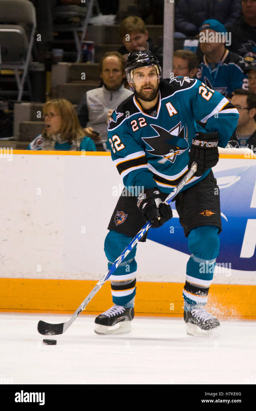April 29, 2010; San Jose, CA, USA; San Jose Sharks defenseman Dan Boyle ...