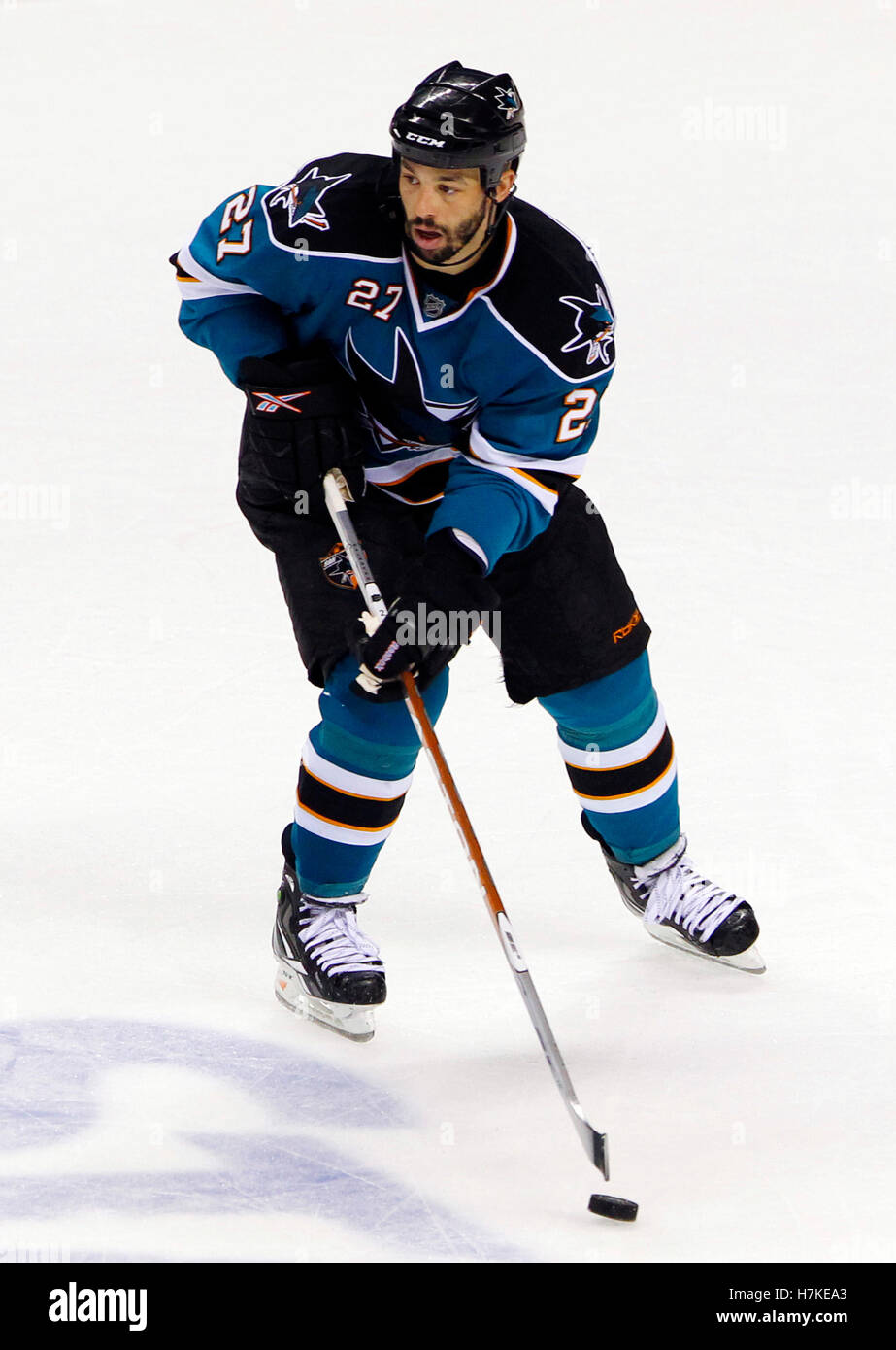 May 16, 2010; San Jose, CA, USA; San Jose Sharks center Manny Malhotra ...