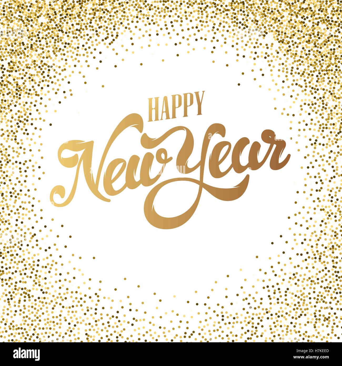 Glitter Graphic Comment Happy 2024 Happy New Year Glitter Effect